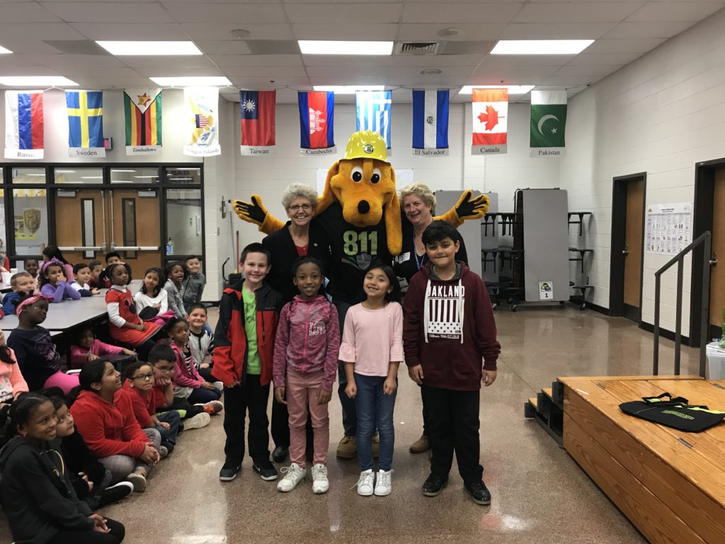 Digger and Ms. Maria visit Simonton Elementary with City of ...