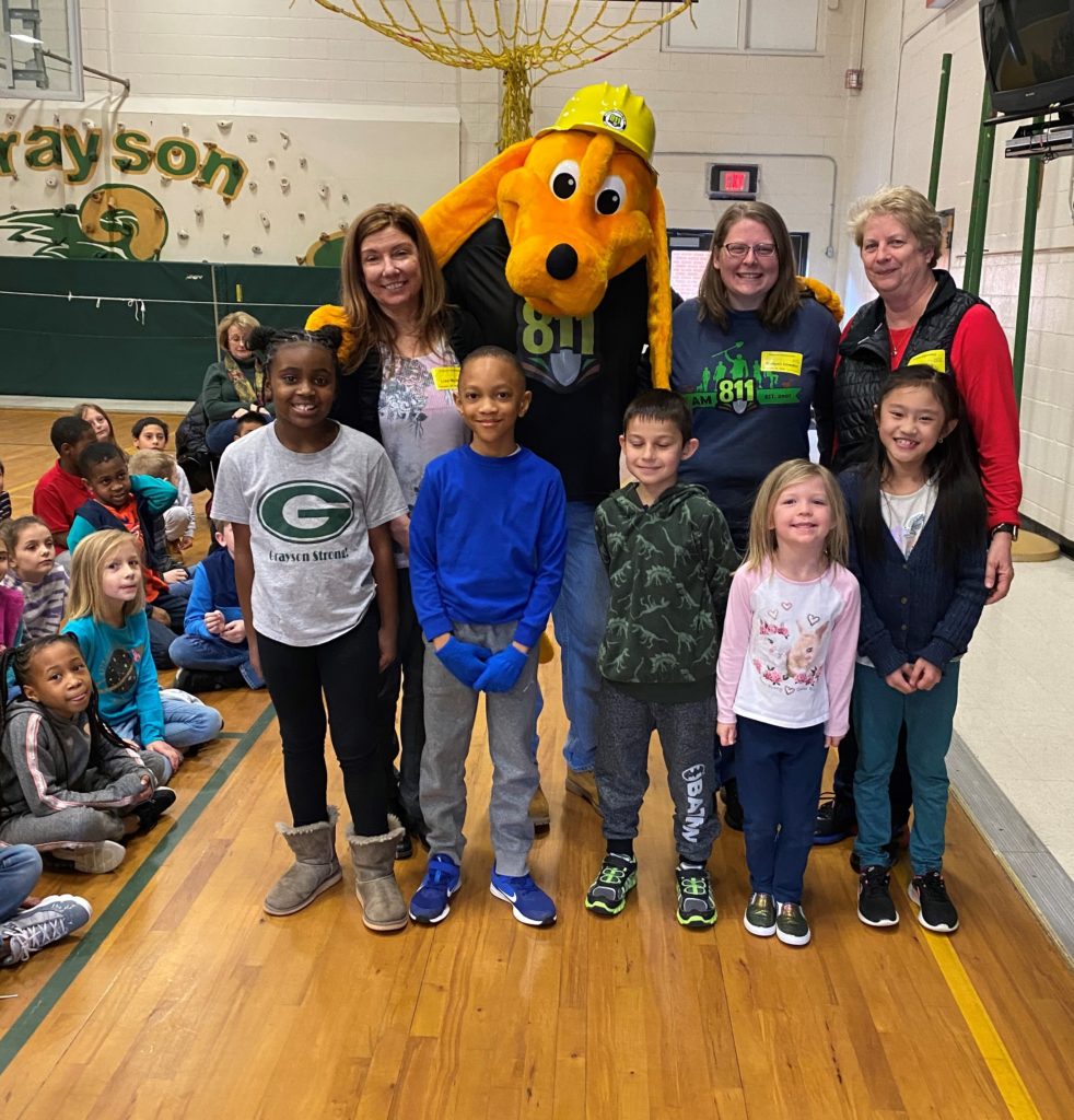 Digger and Ms. Maria with City of Lawrenceville Damage Prevention visit ...