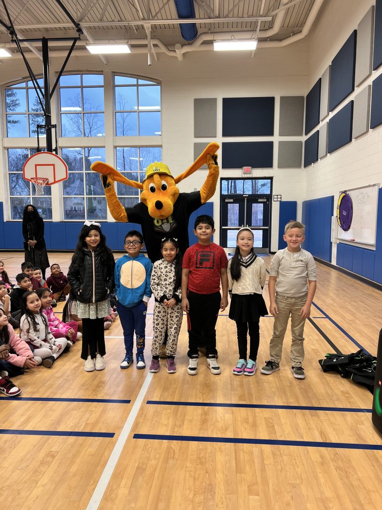 Digger Dog and Ms. Maria visited John Robert Lewis Elementary School ...